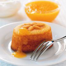 Apricot Friands with Brandy Apricot Sauce Recipe | Chelsea Sugar